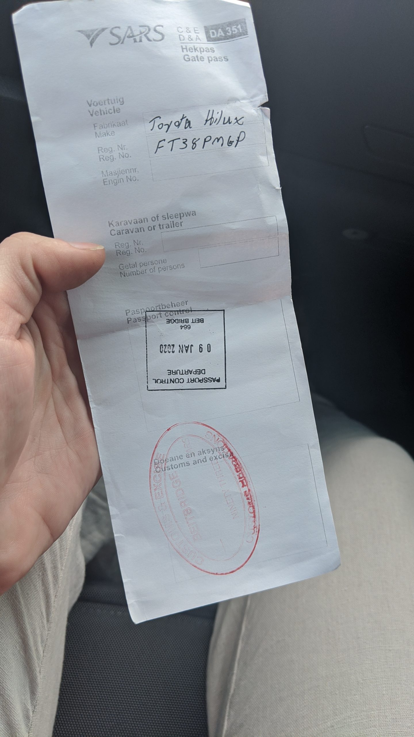 Beitbridge Border Crossing – ZA to ZIM - BUDGET BIRDERS